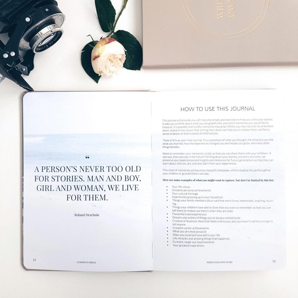Write Your Own Story Journal - LH AGENDA & Co.