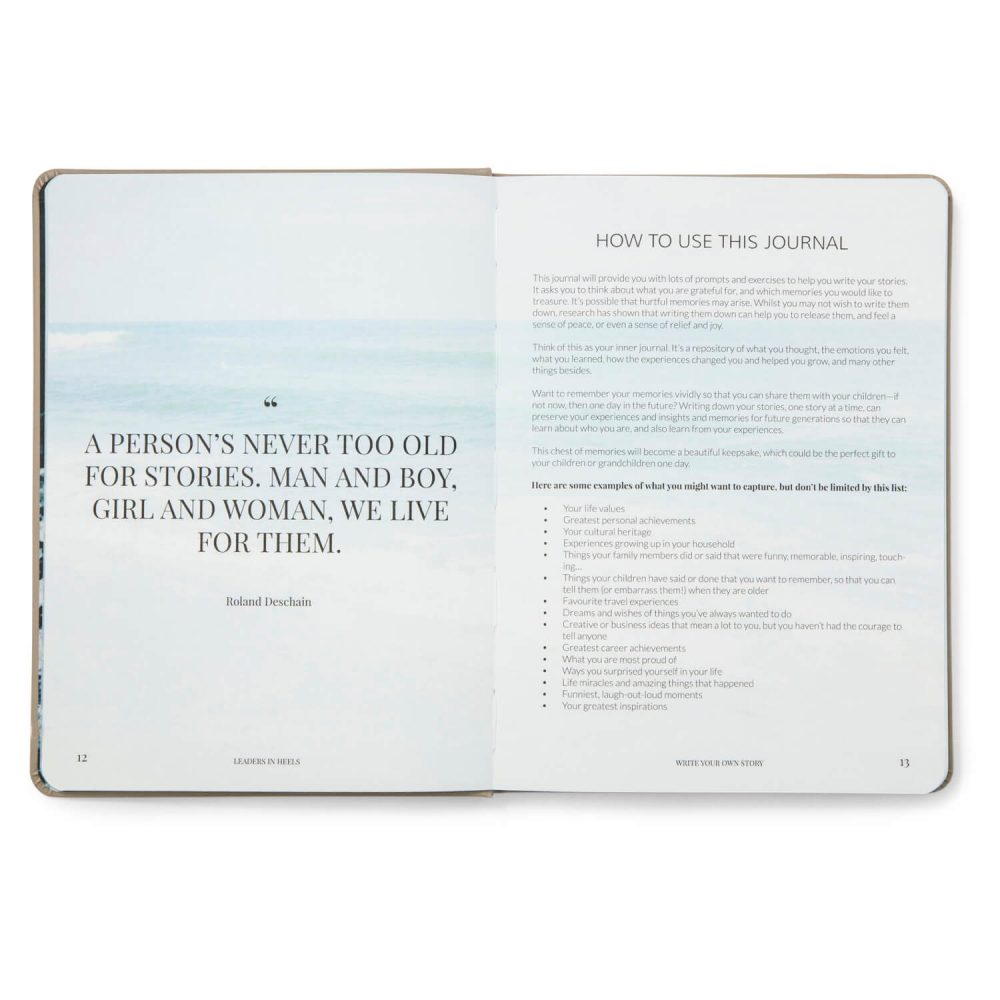 Write Your Own Story Journal - LH AGENDA & Co.