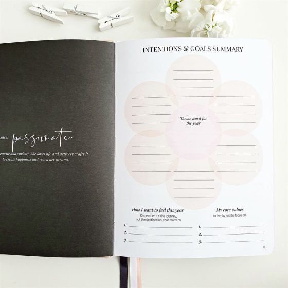 Phenomenal Woman Planner – In Full Bloom (Vertical) - LH AGENDA & Co.
