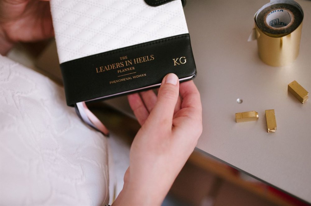 Make it yours with a monogrammed notebook