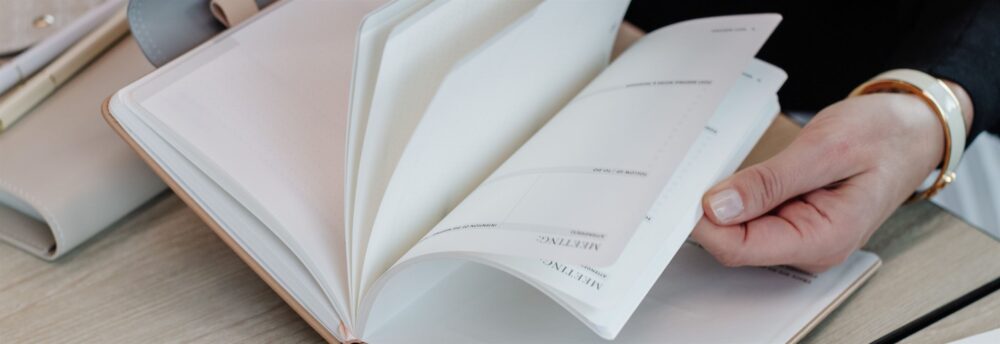 Meeting Notebook - Medium - Hamptons, Luxe Edition - LH AGENDA