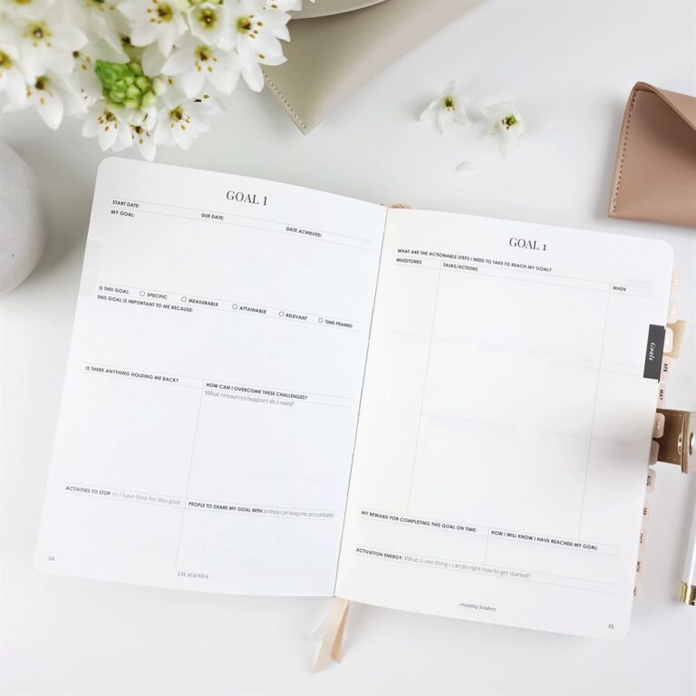 LH Planner - Daily Medium - Black - LH AGENDA & Co.