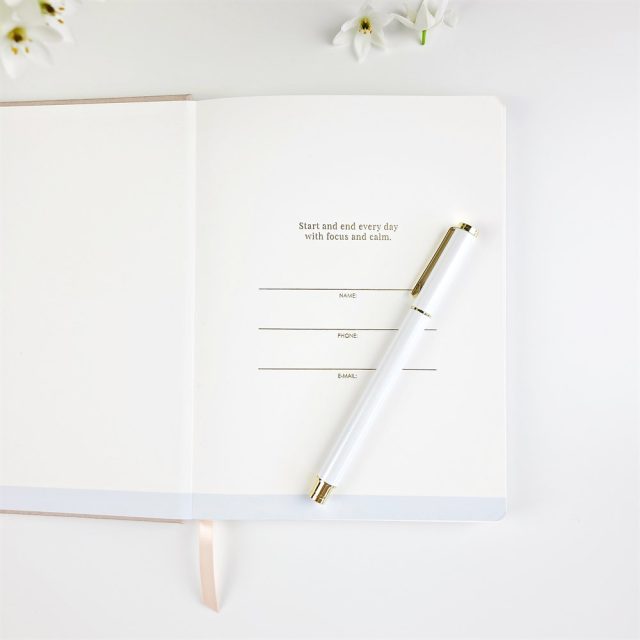 Good Morning Good Night - Daily Practice Journal - Mocha - LH AGENDA & Co.