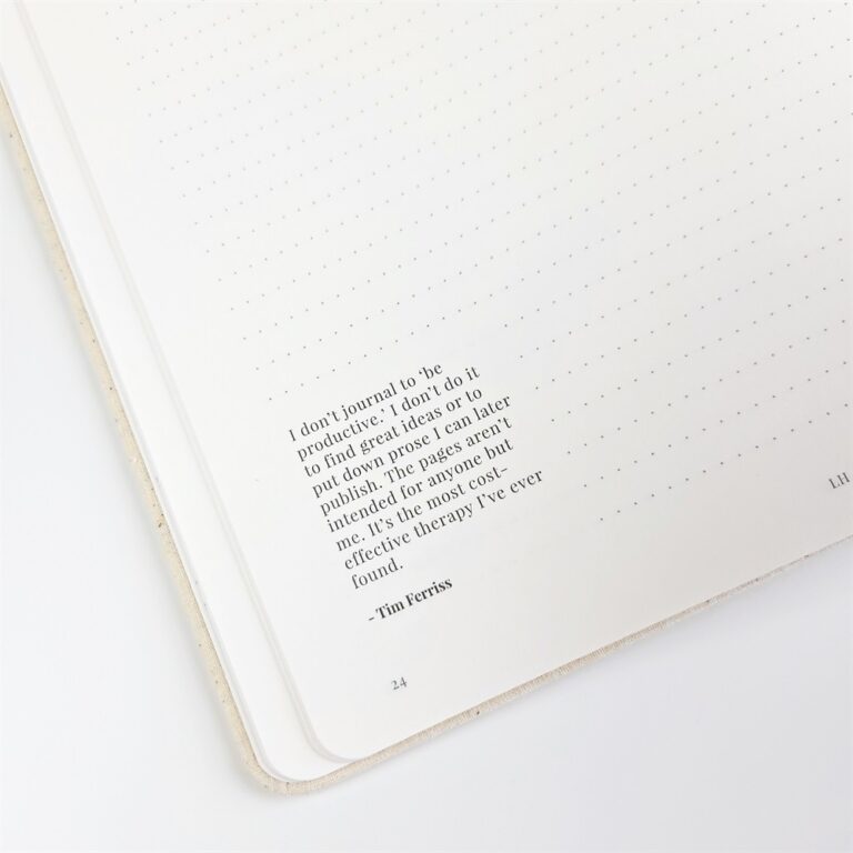 Meet Yourself Journal - Cream Marle - Journaling for Self-Awareness ...