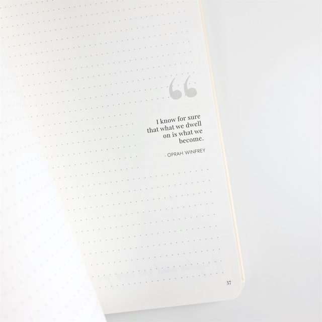 Mind By Design Notebook - Cream (Dot-lined) - LH AGENDA & Co.