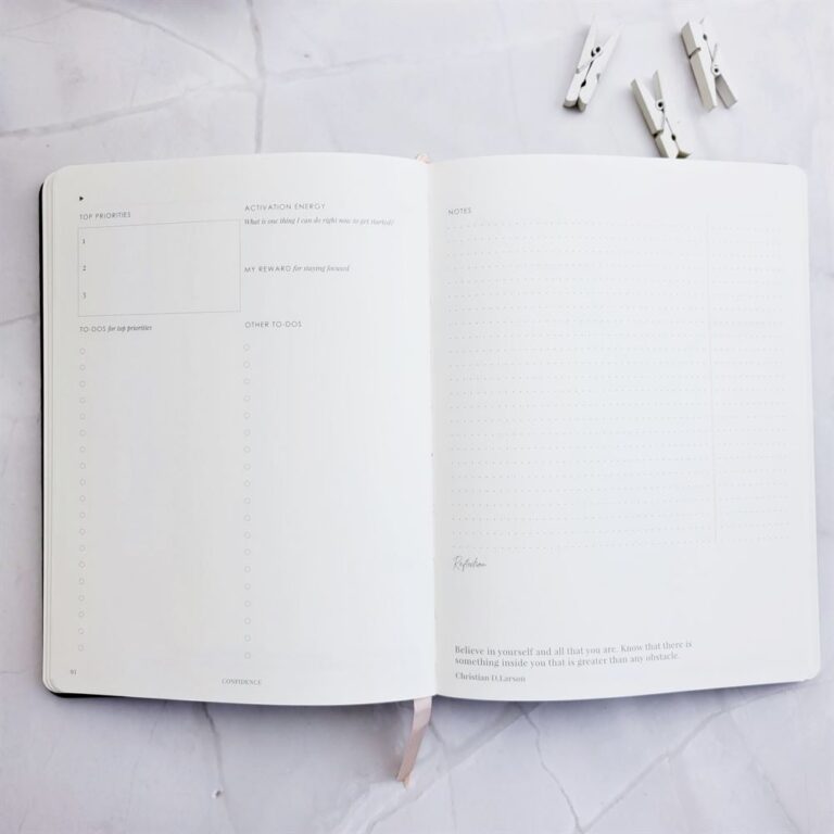 Day Organiser Planner - Dark Teal - Make Your Mark (Signature) - LH ...
