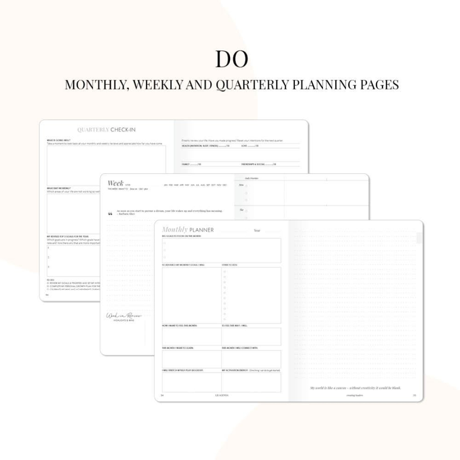 LH Planner - Printable Pdf - Weekly - LH AGENDA & Co.